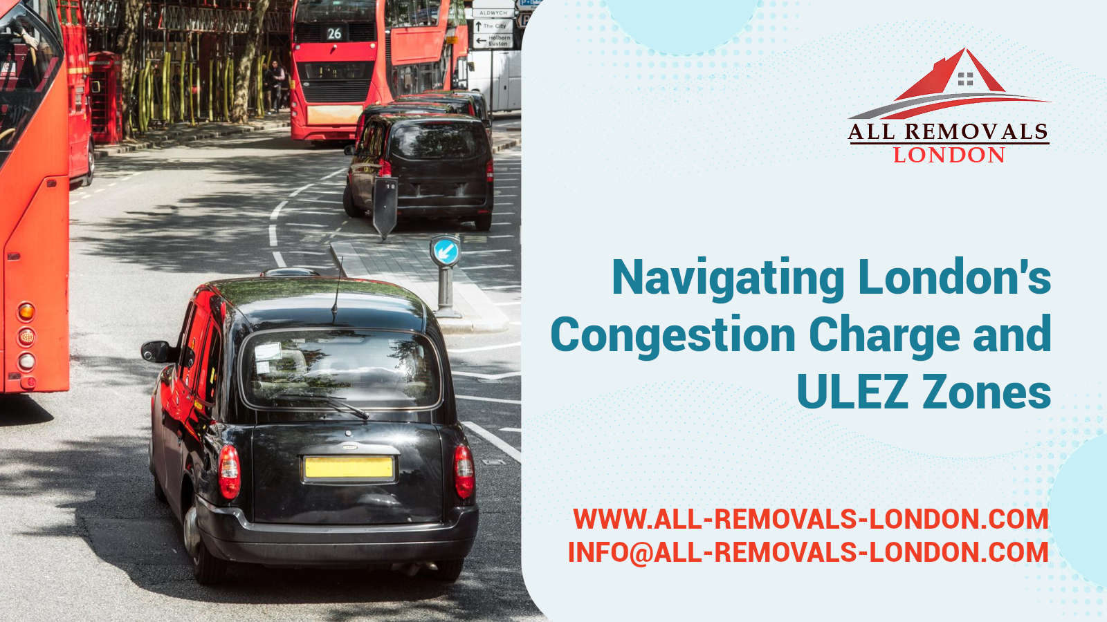 Navigating London's Congestion Charge and ULEZ Zones | All Removals London