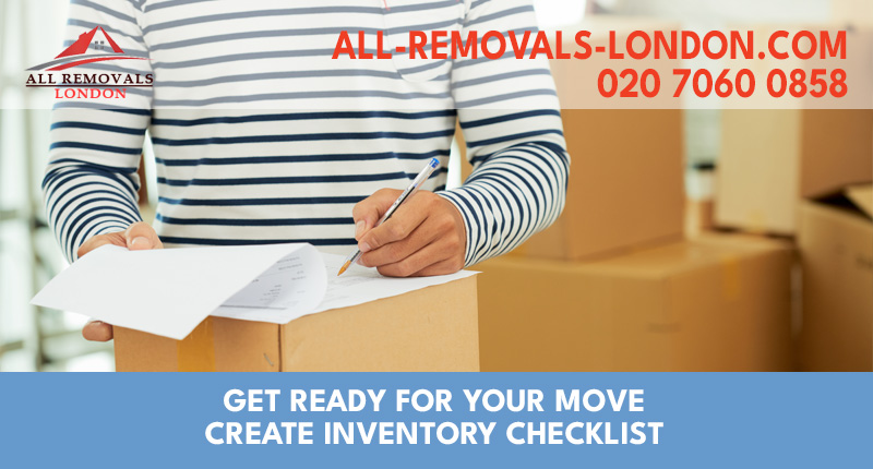 Moving Inventory List Creator | All Removals London