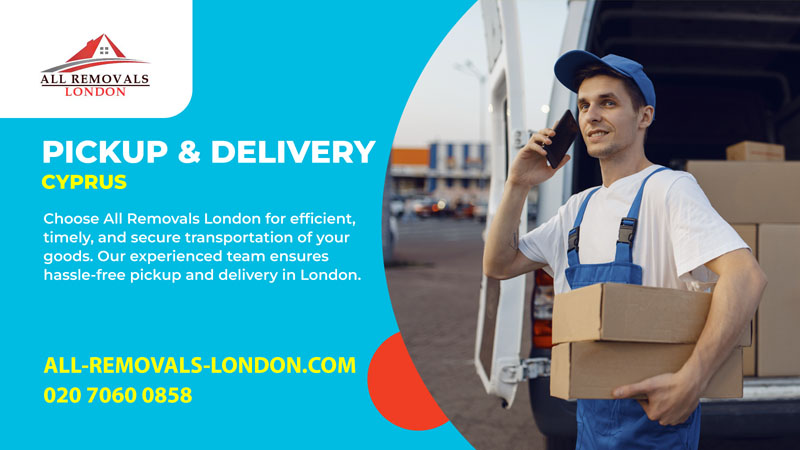 Pickup & Delivery Service in Cyprus | All Removals London