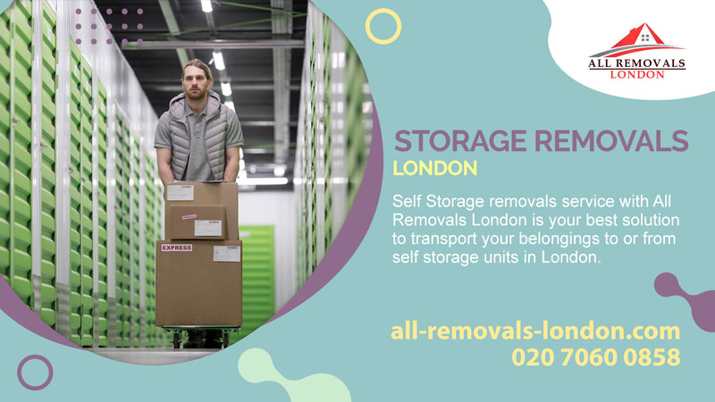 Removals to/from Self Storage in London | All Removals London
